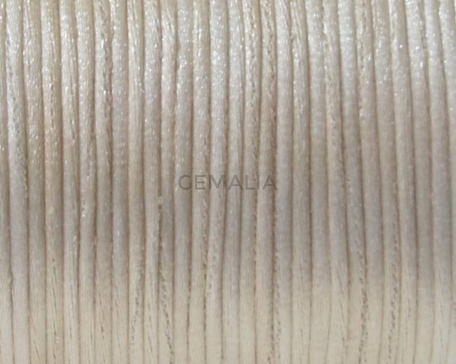 Nylon thread. 1mm. Cream color.